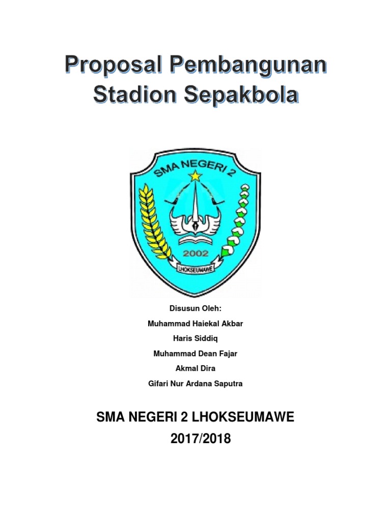 Proposal Pembangunan Stadion Sepak Bola | PDF