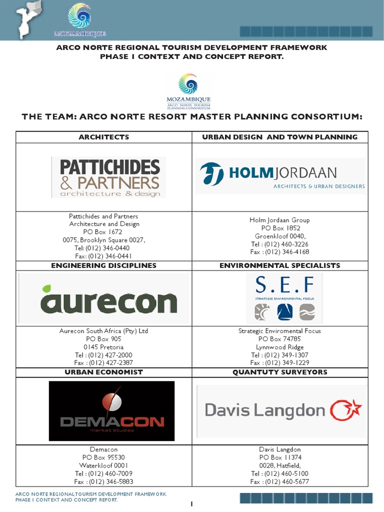 01 Regional Tourism Development Report 07062010 | PDF | Natural ...