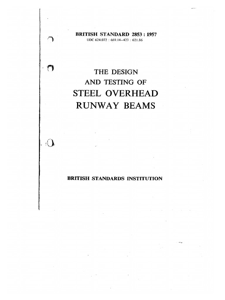 BS 2853 (1957) | PDF