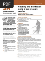 COSHH Morrisons All Purpose Cleaner | PDF | Personal Protective ...