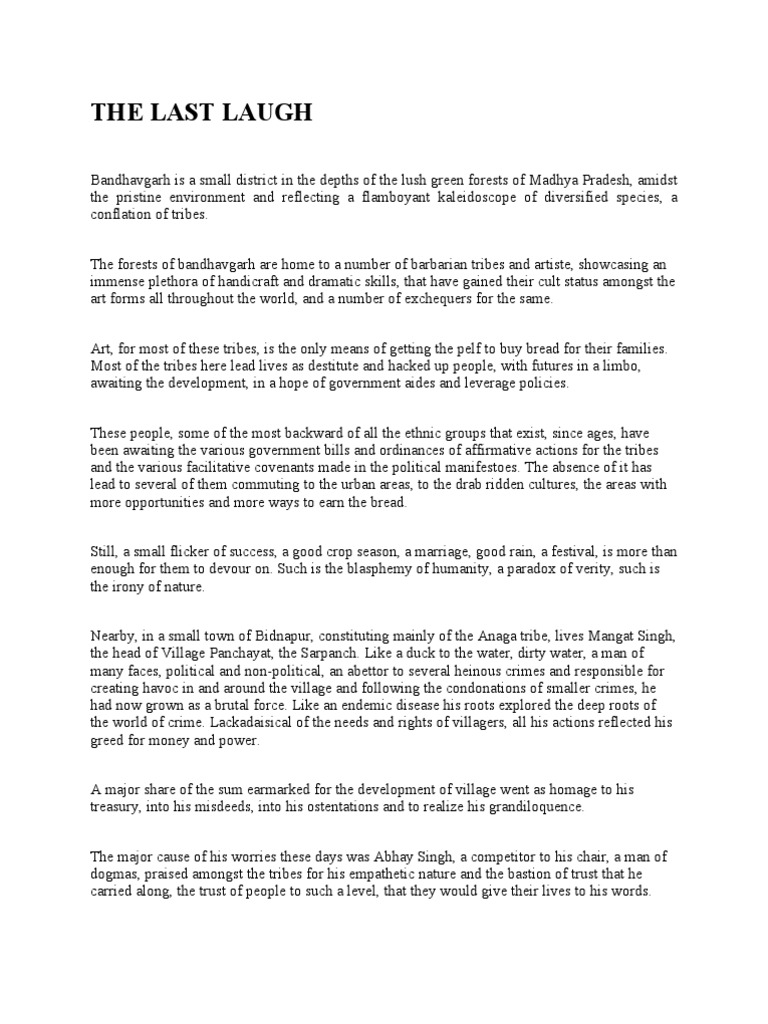 The Last Laugh | PDF | Facebook