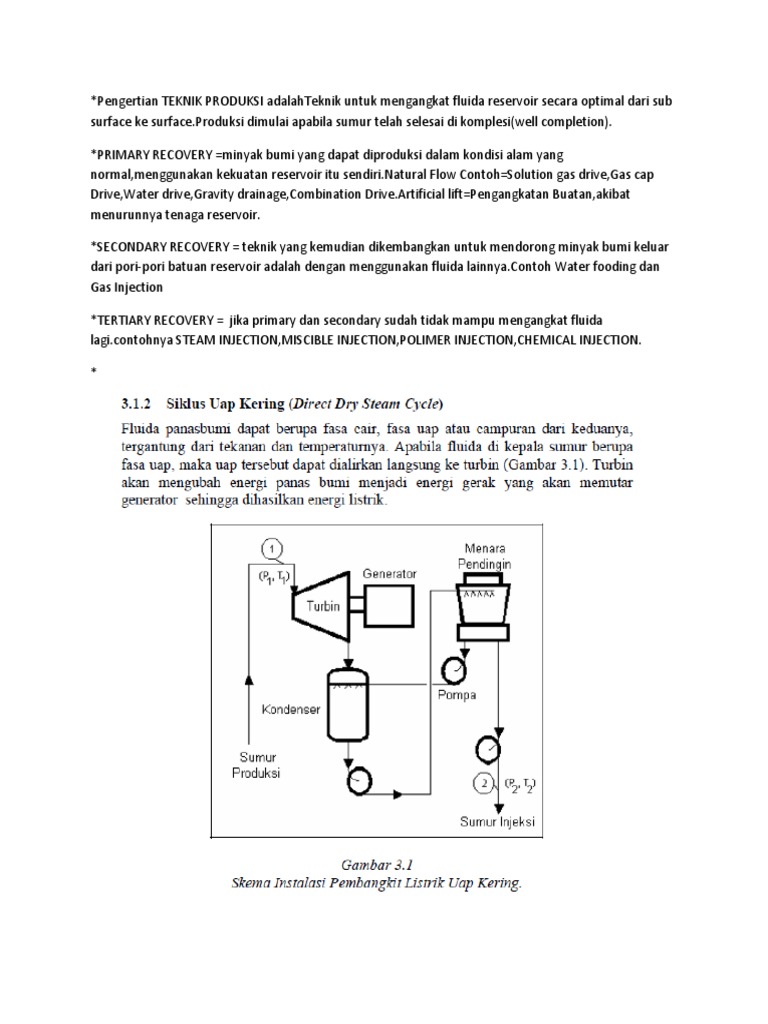 Teknik Produksi Minyak dan Gas Bumi: Jenis-jenis Recovery, Casing ...