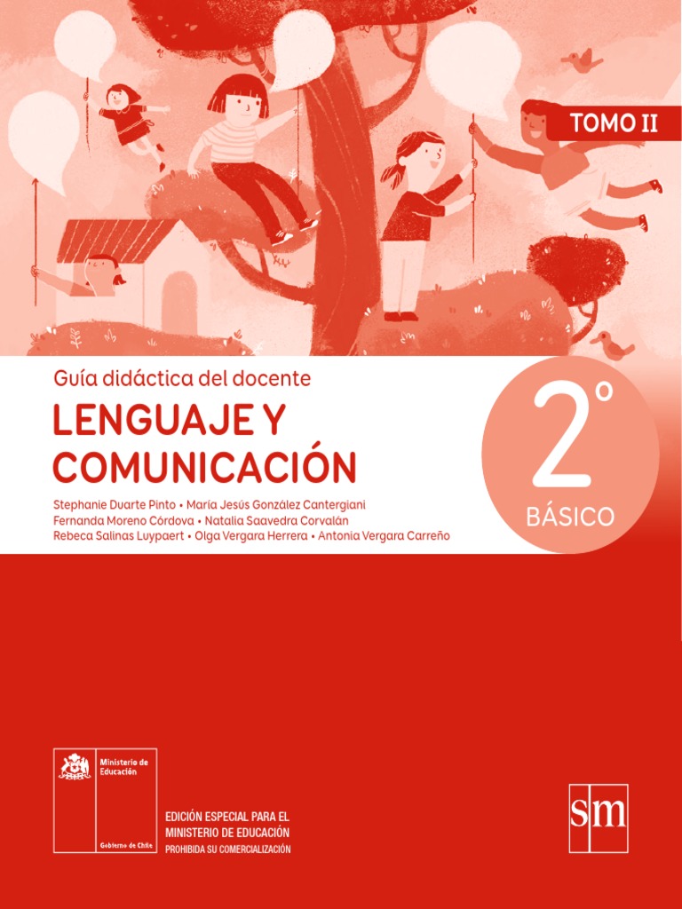 Lenguaje y Comunicación 2º Básico - Guía Didáctica Del Docente Tomo 2 | PDF | Escritura ...
