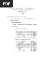 Rencana Anggaran Biaya - Kelompok 1 KKN | PDF