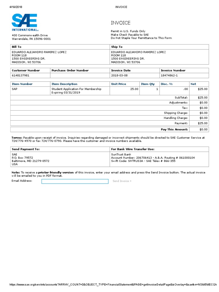 Invoice | PDF | Invoice | Banking
