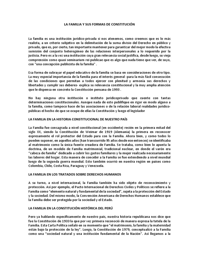 Ensayo de Familia | Familia | Matrimonio