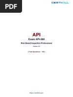 API 580 RBI Assessment Guide | PDF