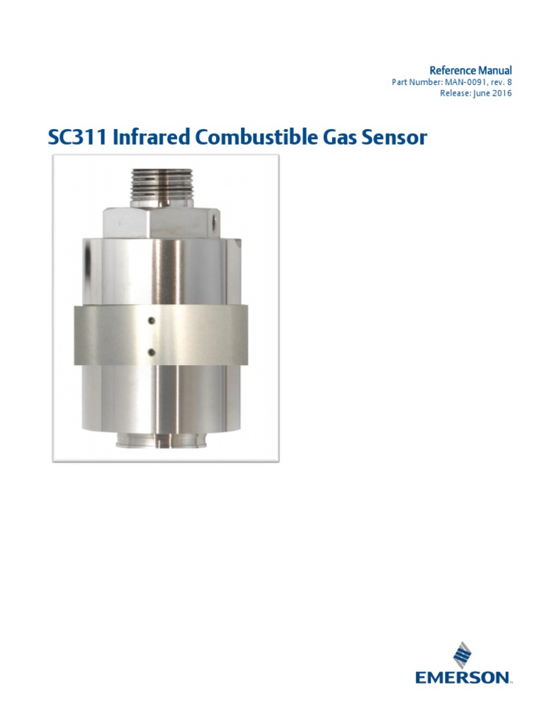 Manual Sc311 Infrared Combustible Gas Sensor Data | PDF | Electrical ...