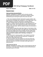 Suzuki Violin 12-Week Lesson Plan KC-MMTC | PDF | Violin | Music Education