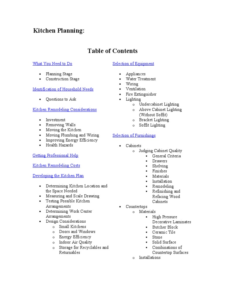 Kitchen Planning Guide: Design, Furnishings, and Remodeling Decisions ...