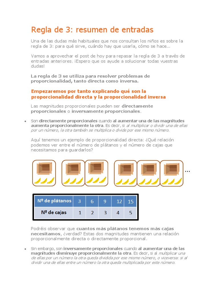 Resolución de problemas de proporcionalidad directa e inversa mediante ...