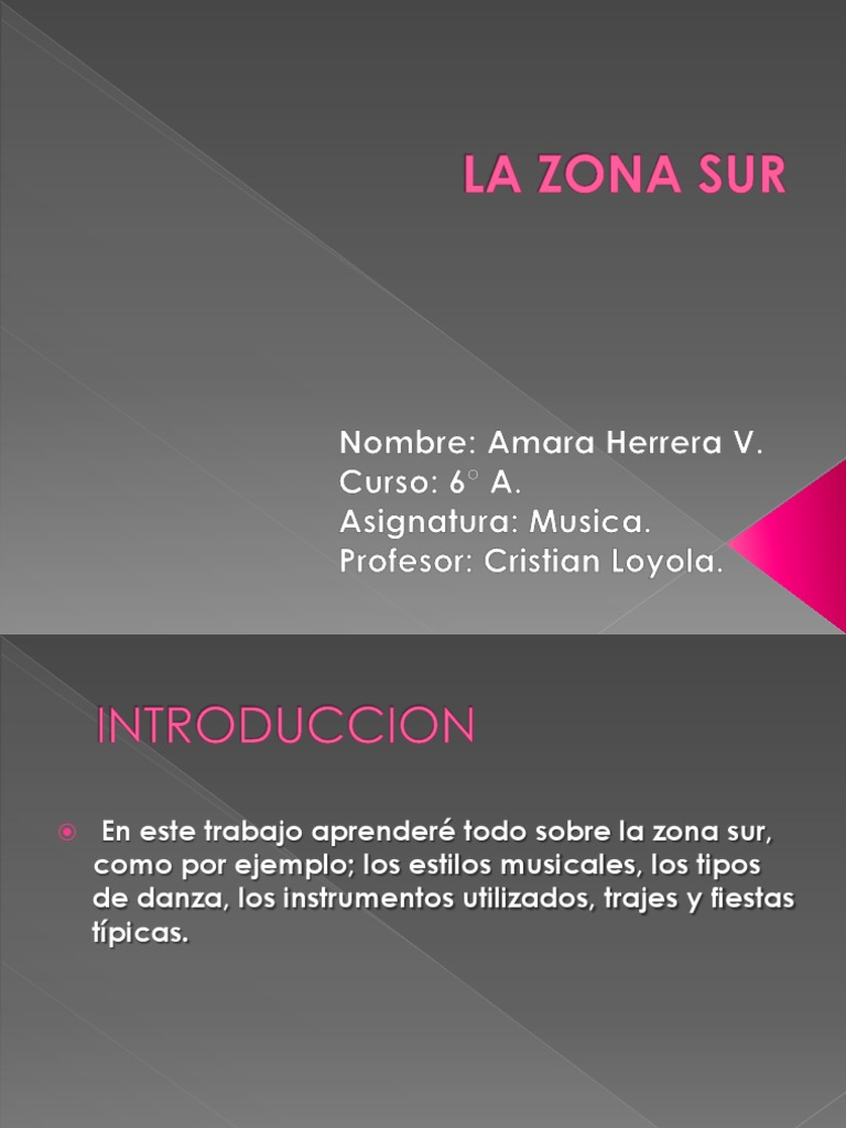 La Zona Sur | PDF | Bailes | Entretenimiento (general)