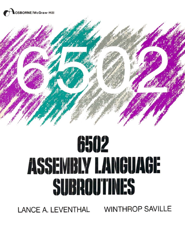 6502 Assembly Language Subroutines PDF | PDF