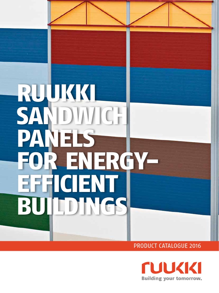 Ruukki Sandwich Panels | PDF | Building Insulation | Efficient Energy Use