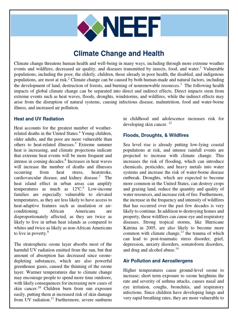 Climate Change Fact Sheet Brand Update | PDF | Wildfire | Global Warming