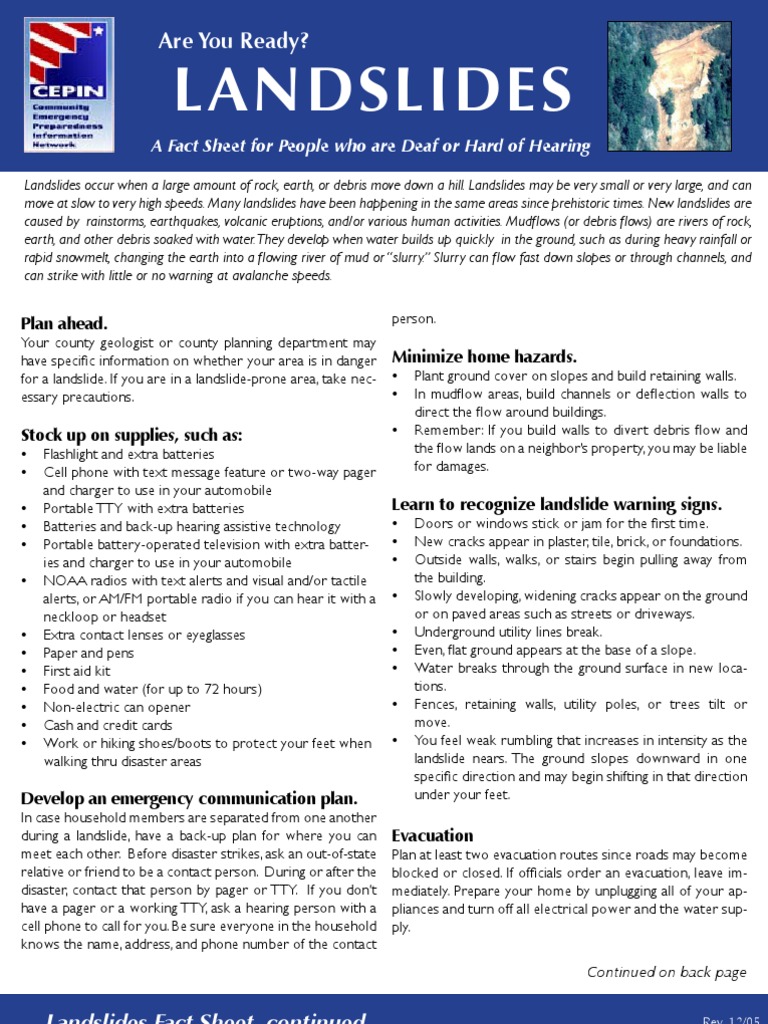 Landslides | PDF | Landslide | Natural Hazards