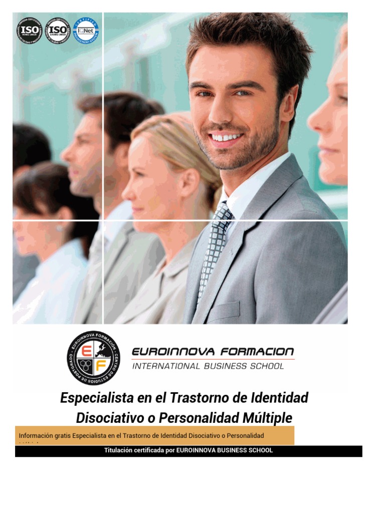Trastorno Identidad Disociativo Personalidad Multiple | PDF ...