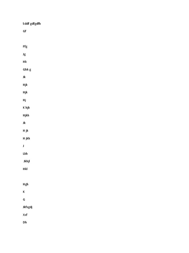 SDDF GDFGDFH GF | PDF