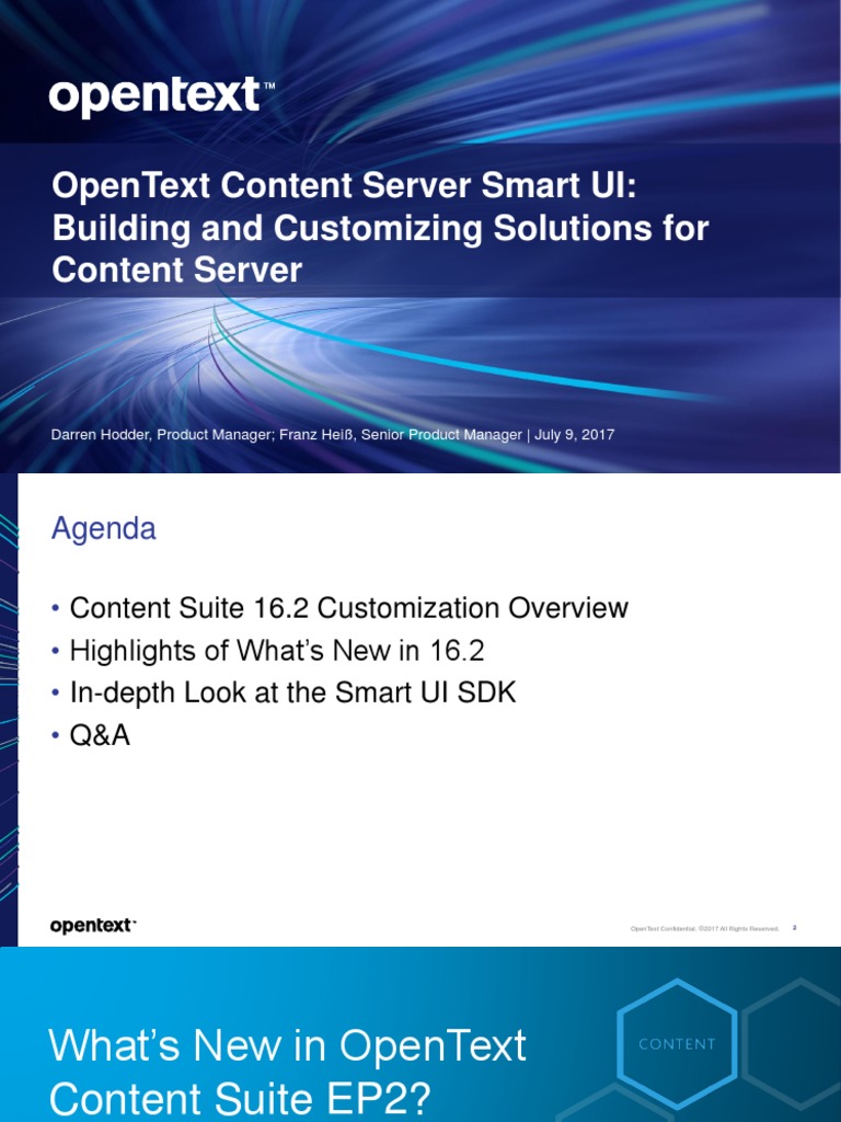 Smart UI, Building and Customizing Solutions For Content Server FINAL | PDF | Representational ...