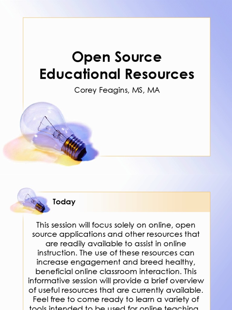 Spring 16 Open Source Session | PDF