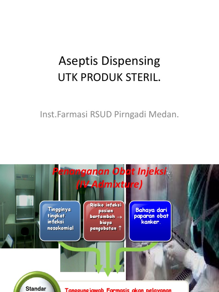 Aseptis Dispensing Obat Injeksi | PDF