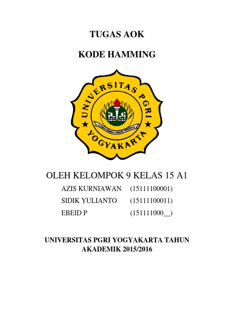 Kode Hamming | PDF | Komputer