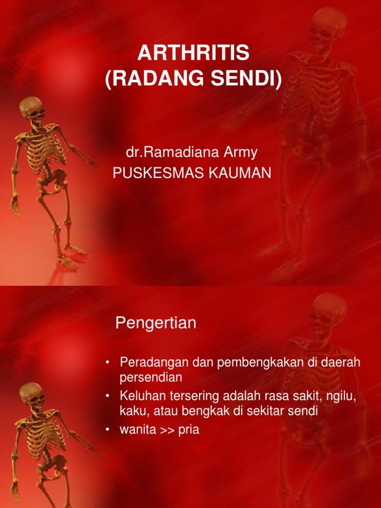 Radang Sendi - Prolanis | PDF