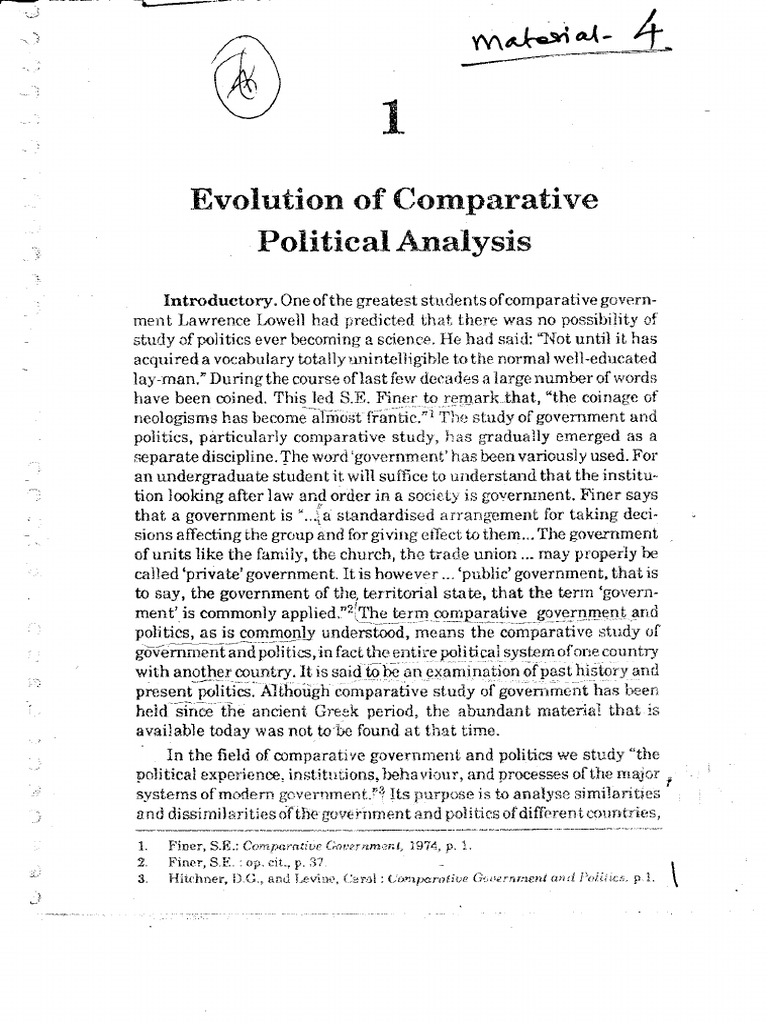 Evolution of Comparative Politics | PDF | Tyrant | Democracy