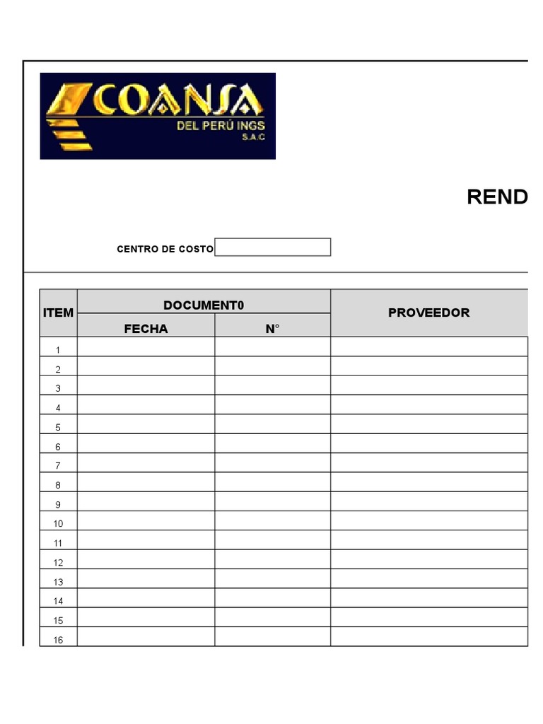 Formato Rendición de Gastos (2)