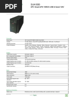 Product Data Sheet: APC Smart-UPS 3000VA USB & Serial 120V | PDF ...