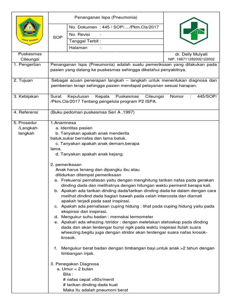 Sop Ispa Diare Fix | PDF | Pengembangan Diri