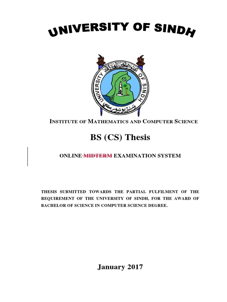 BS (CS) Thesis: January 2017 | PDF | Cascading Style Sheets | Html