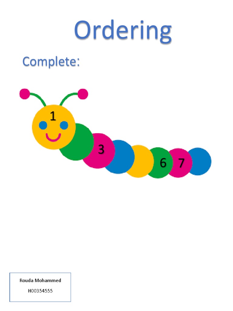 Ordering | PDF