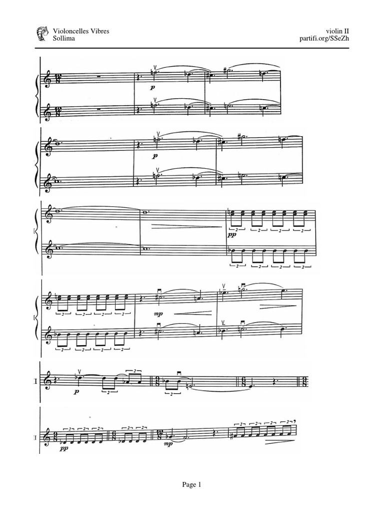 Sollima Violin II | PDF