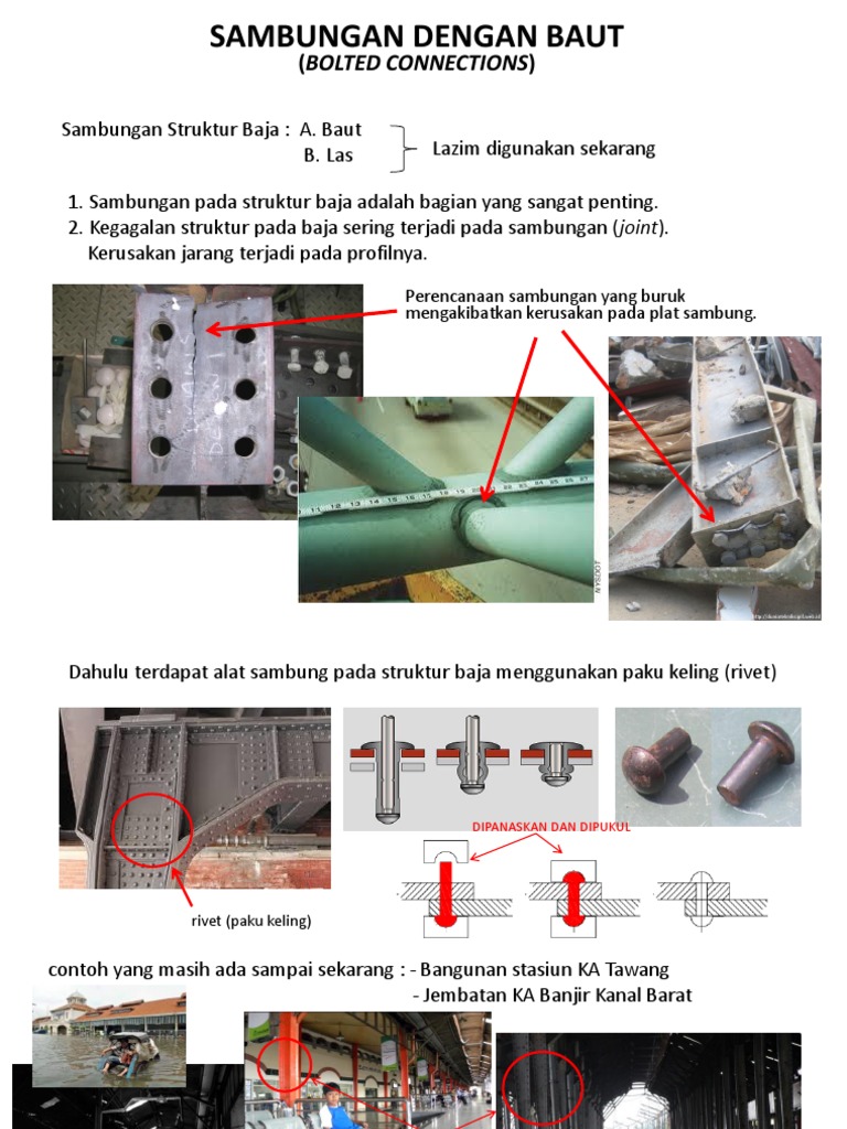 Sambungan Baut I | PDF