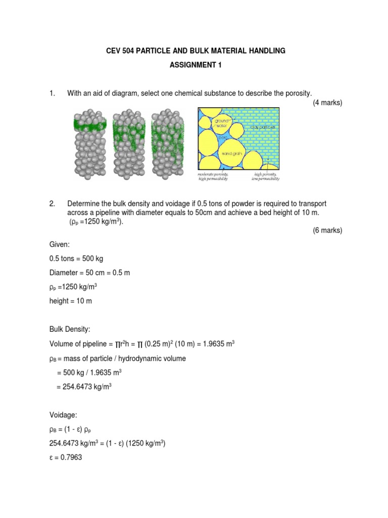 Assignment 1 Jawapan | PDF | Kilogram | Density