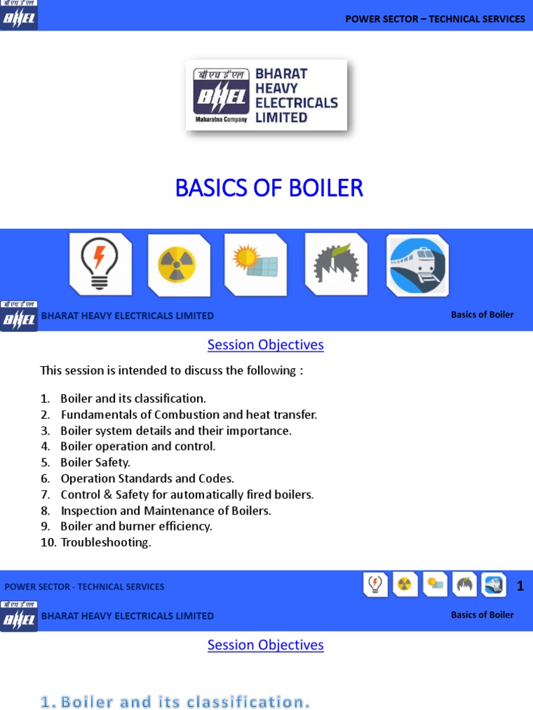 Basics of Boiler: Power Sector - Technical Services | PDF | Boiler | Steam