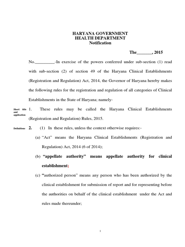 Clinical Establishment | PDF | Medical Imaging | Patient
