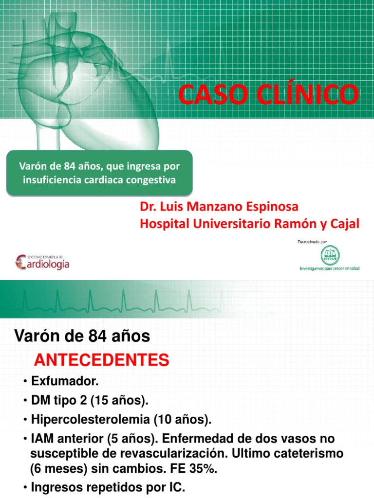 Caso Clinico 3 Insuficiencia Cardiaca Medicina Interna PDF | PDF ... Caso Clinico 3 Insuficiencia Cardiaca Medicina Interna PDF | PDF ...