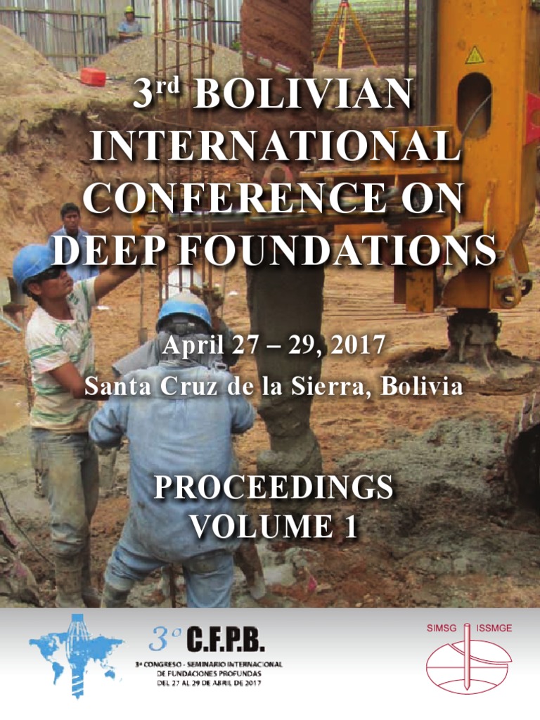 ICDF Vol 1 Conference Program - Complete Book | PDF | Deep Foundation | Electrical Resistance ...