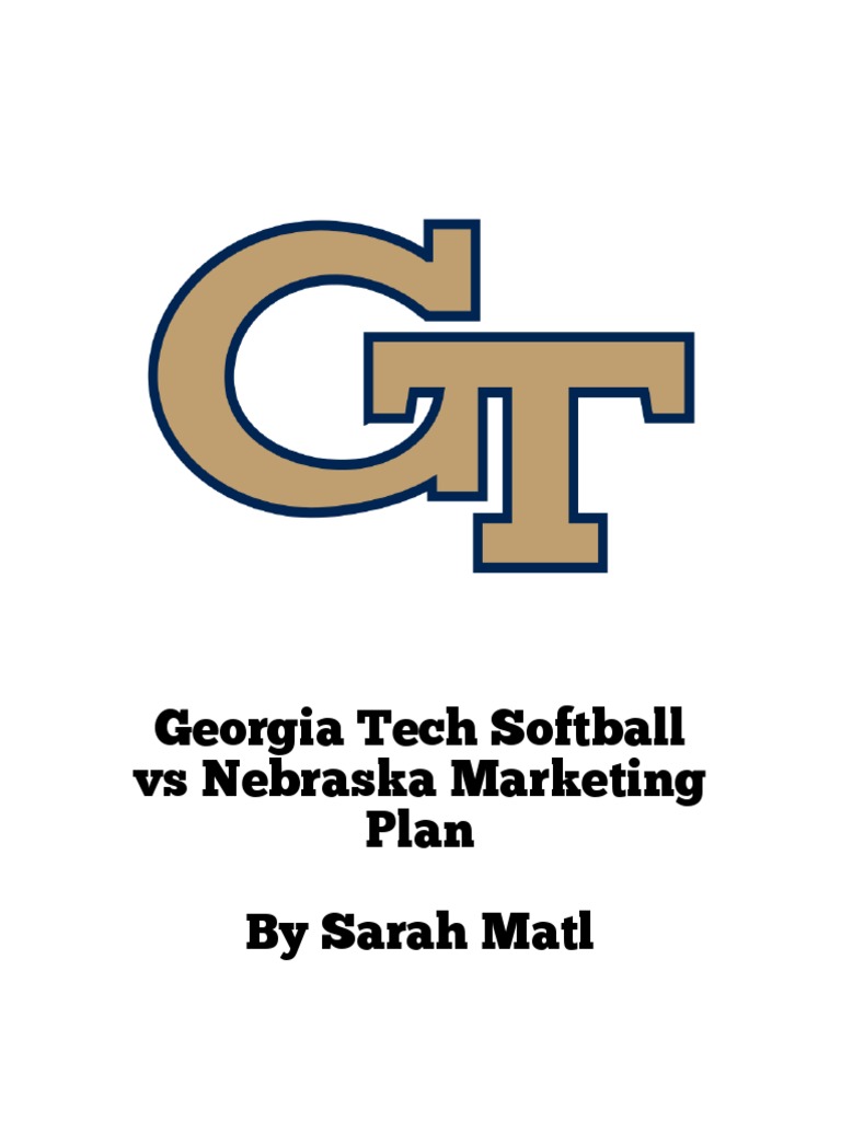Georgia Tech Softball Marketing Plan | Download Free PDF | Fraternities And Sororities ...