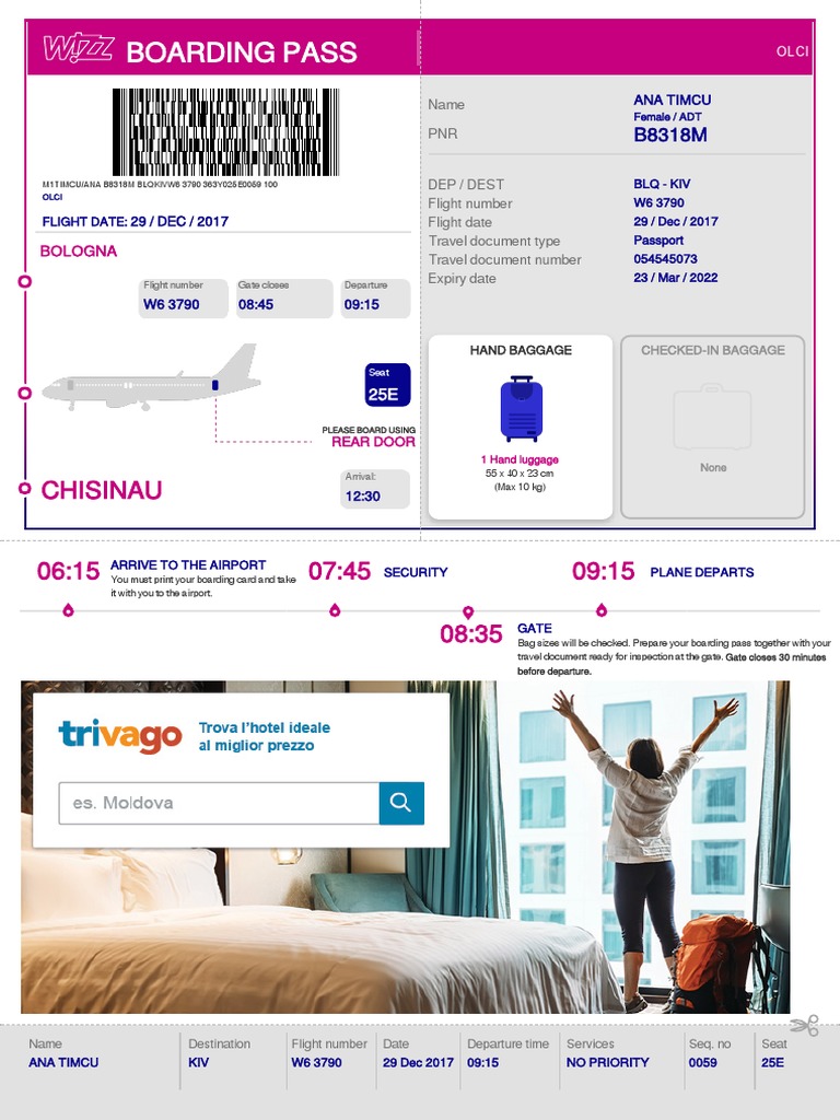 BoardingCard 1541971 | PDF | Baggage | Aviation