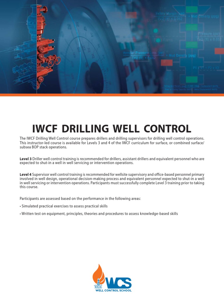 Wcs Iwcf Drilling | PDF | Subsea (Technology) | Behavior Modification