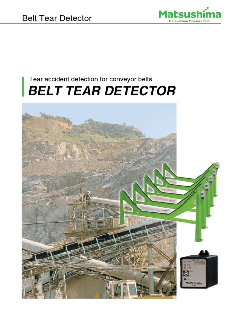 Belt Tear Detector.20160126 | PDF | Sensor | Switch