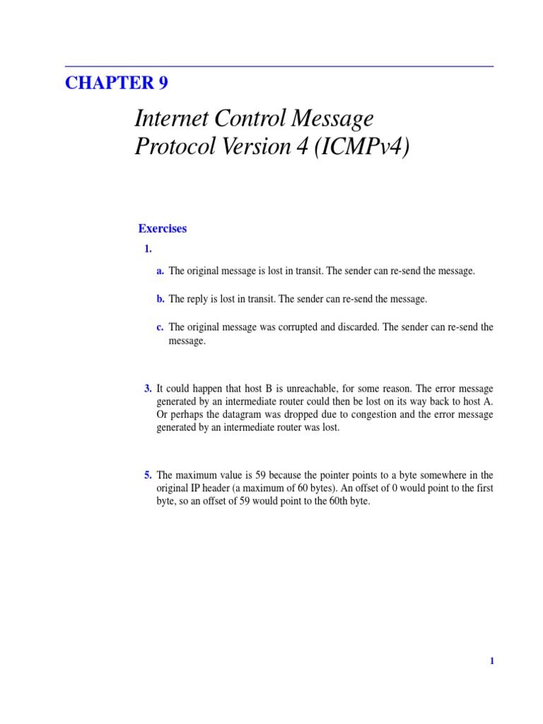 Chapter 09 | PDF | Network Layer Protocols | Communications Protocols