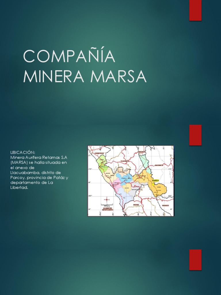 Compañía Minera Marsa | PDF