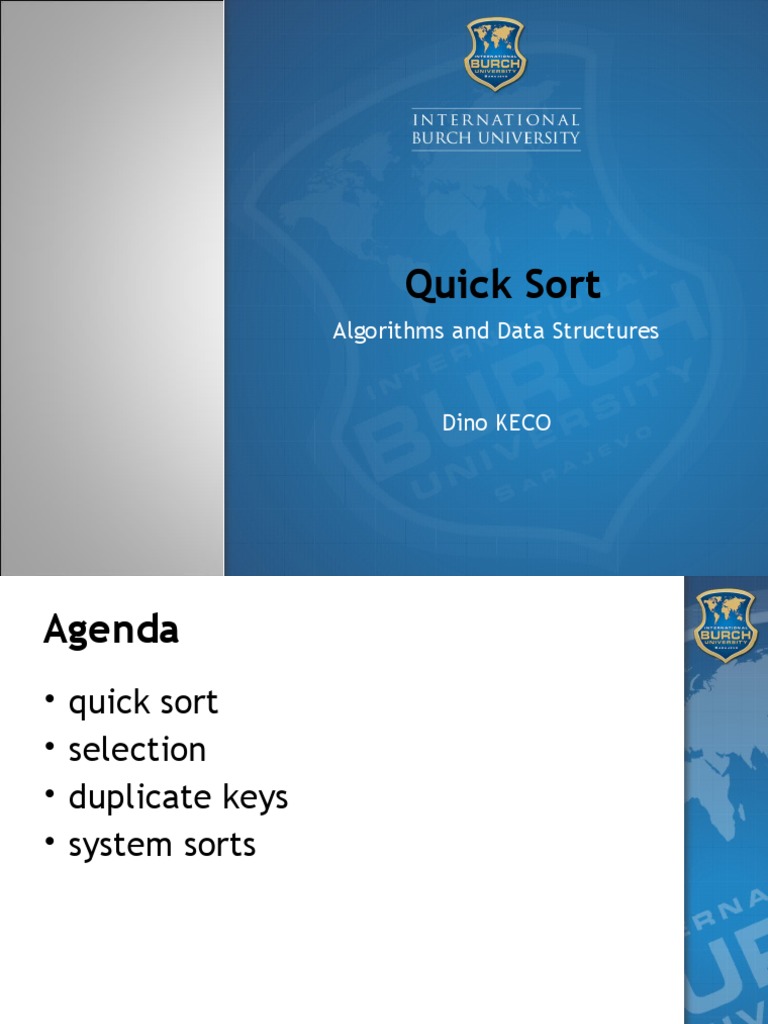 An In-Depth Look at Quick Sort, a Fundamental Sorting Algorithm | PDF ... An In-Depth Look at Quick Sort, a Fundamental Sorting Algorithm | PDF ...