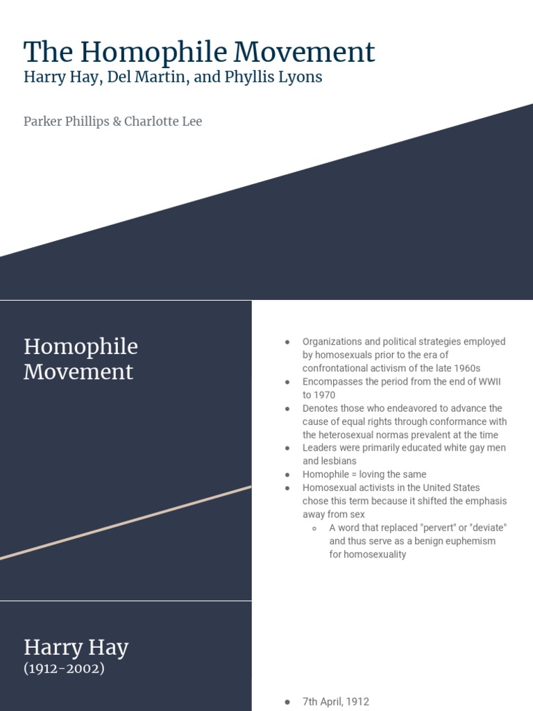 Homophile Movement | Download Free PDF | Lgbt | LGBTQIA+ Studies