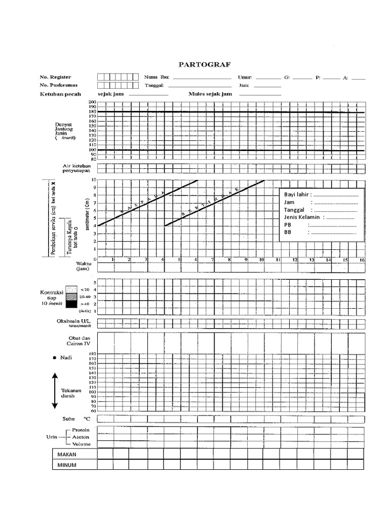 Partograf | PDF