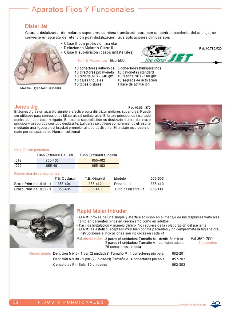 Distal Jet - Jones Jig | Ramas de Odontología | Medicina CLINICA